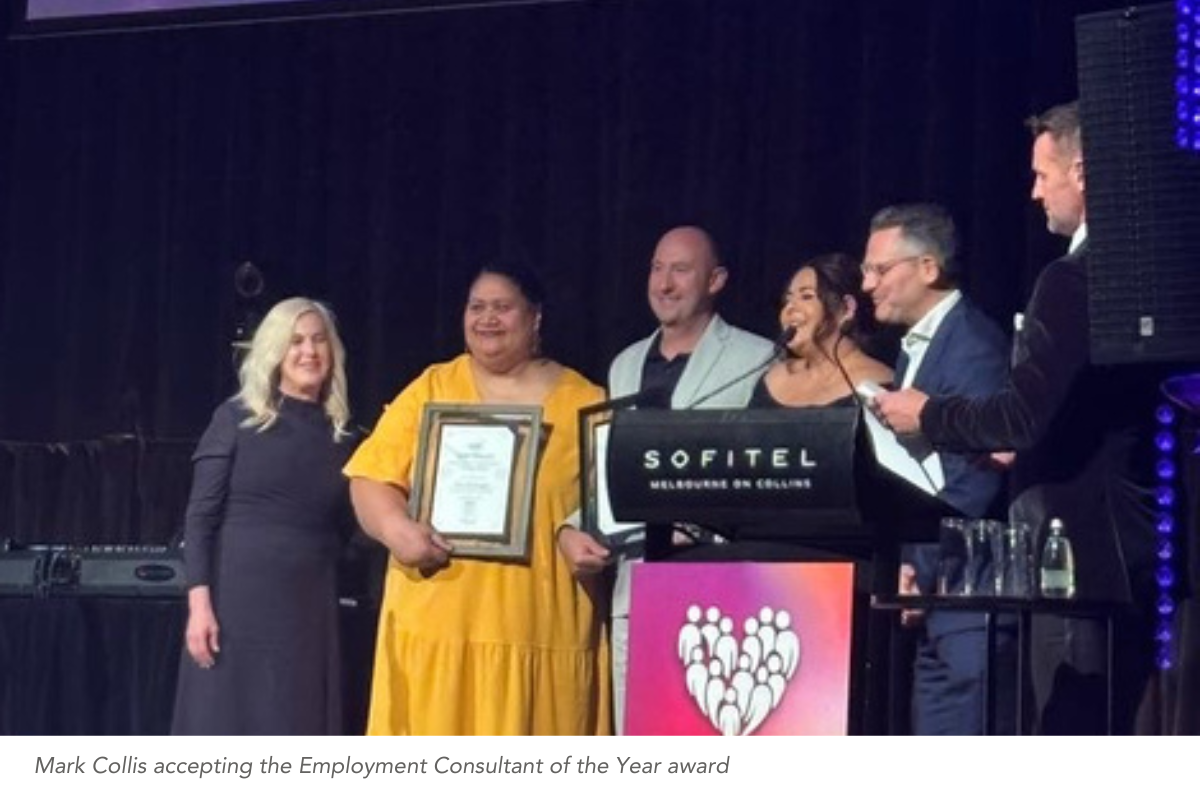 Mark Collis Wins Employment Consultant of the Year