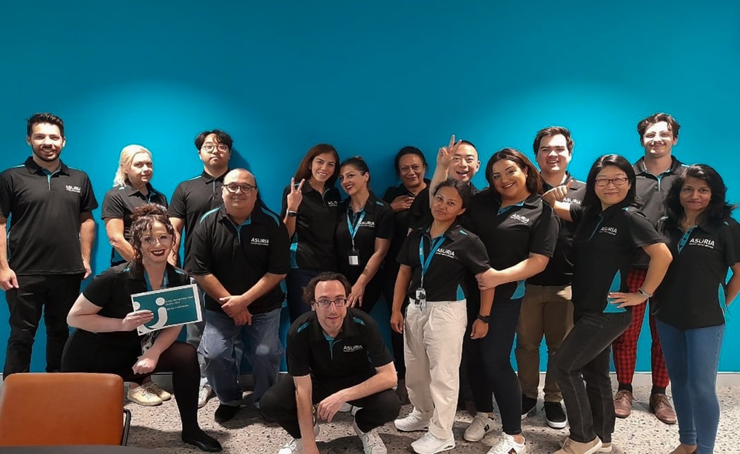 Asuria’s National Customer Service Team creating change through connection